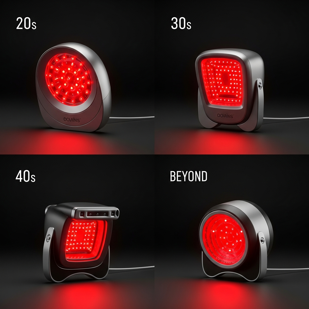 Red Light Therapy in Your 20s, 30s, 40s, and Beyond – BioLight
