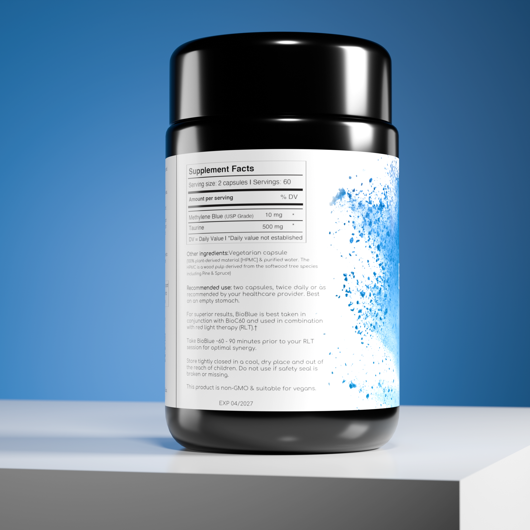 BioBlue Capsules | Methylene Blue Supplement - Support Brain Health